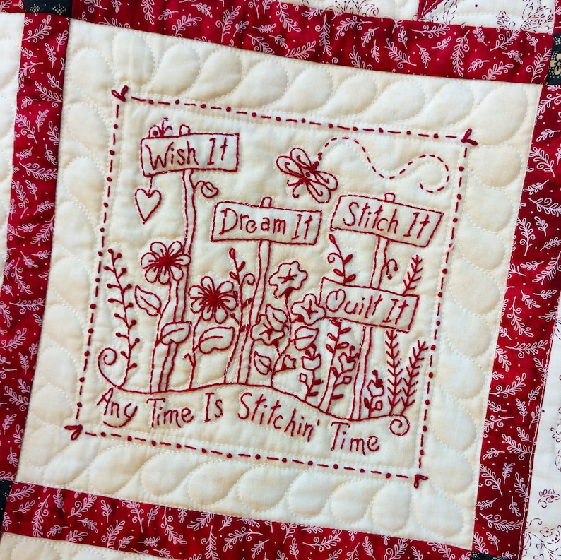 Stitchin' Wisdom - Hand Embroidery Pattern - Download - Etsy