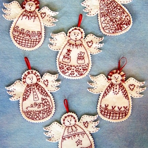 Guardian Angels - Hand Embroidery Pattern - Download - Etsy