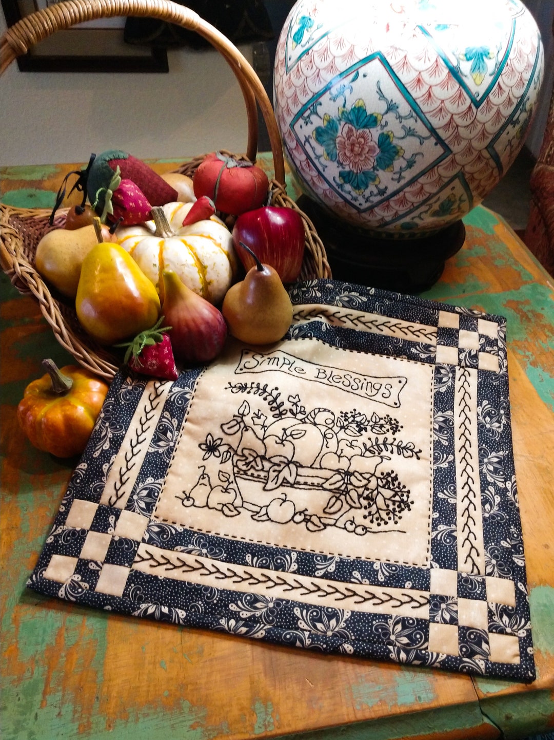 Simple Blessings - Hand Embroidery Pattern - Download - Etsy