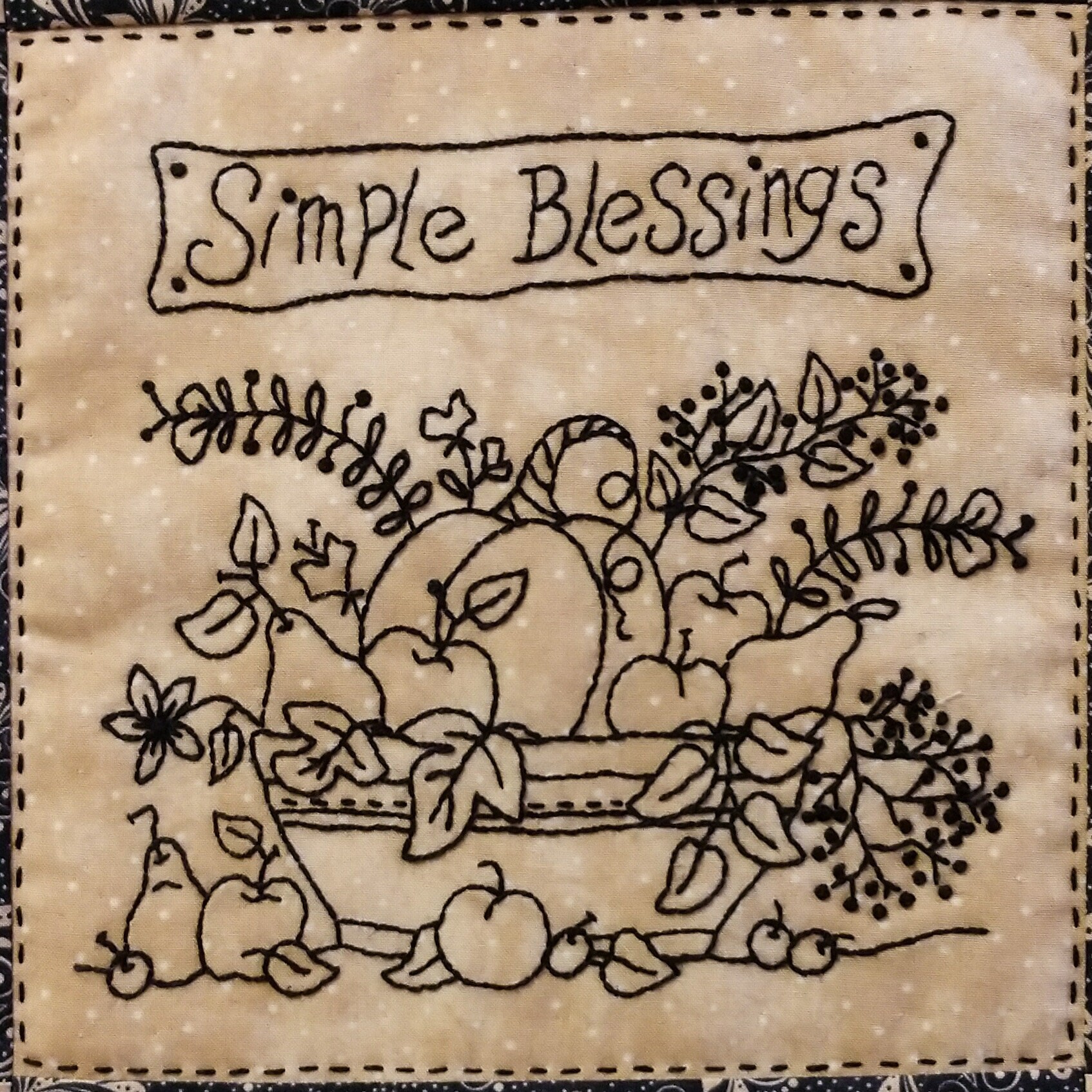 Simple Blessings - Hand Embroidery Pattern - Download - Etsy