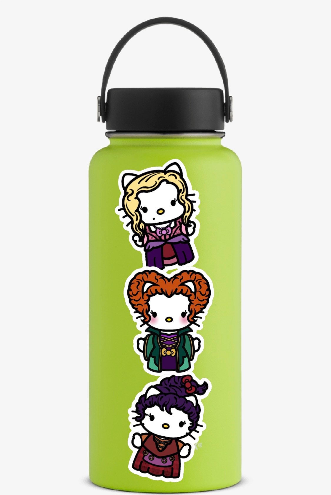 Hocus Pocus X Hello Kitty Collab Sticker Set! Sanderson Sisters You Get ...