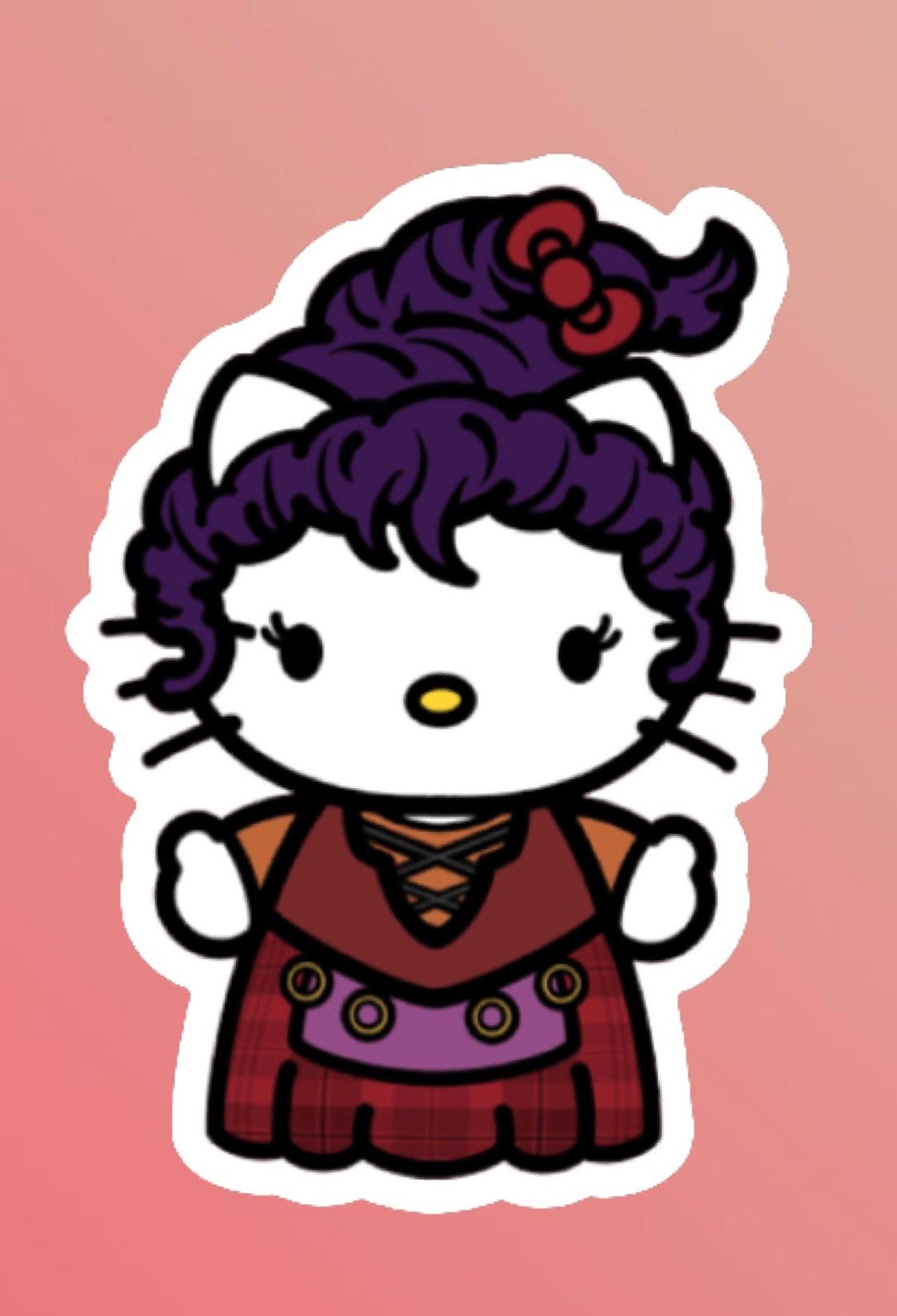 Hocus Pocus X Hello Kitty Collab Sticker Set! Sanderson Sisters You Get ...