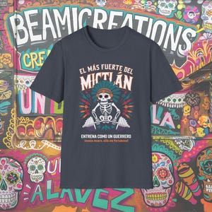 El Más Fuerte Del Mictlán Warrior T-shirt Aztec-inspired Strength ...