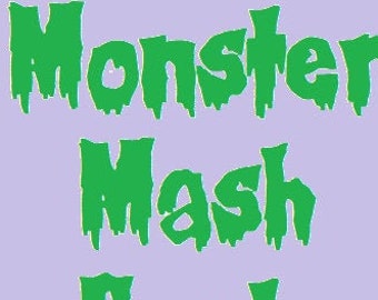 Monster Mash Font - Etsy