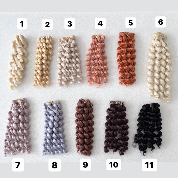 Wool Doll Hair - Etsy