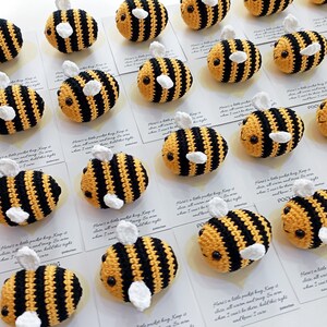 Crochet Bee, Pocket Hug Bee, Handmade Crochet Hug Gift, Miss You Gift ...