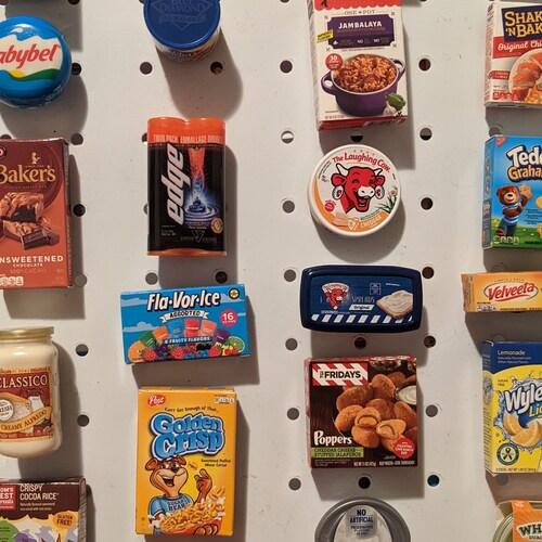 3D Food Mini Fridge Magnets Food Fridge Magnet - Etsy