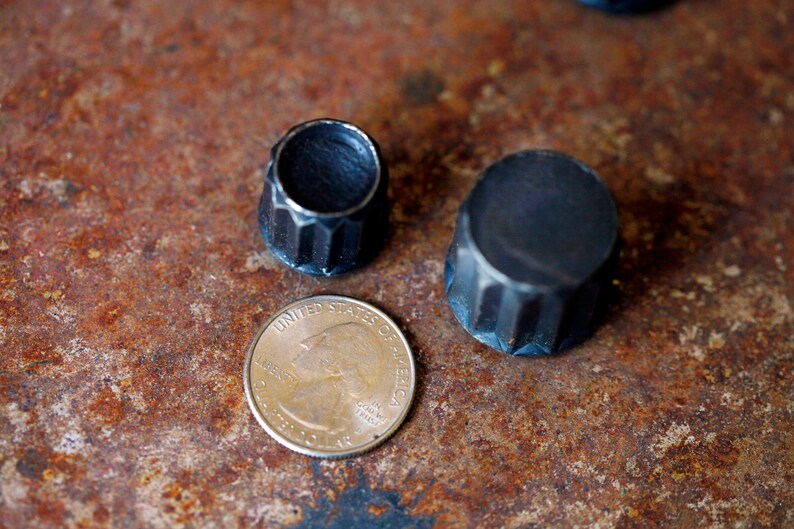 Spline Bolt End Weld on Clavos Rivet Steam Punk Knob Decorative Steel ...