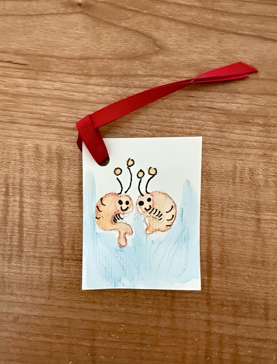 Cute Crustaceans Gift Tags, Set of 3 Shellfish Gift Tags, Lobster, Crab ...