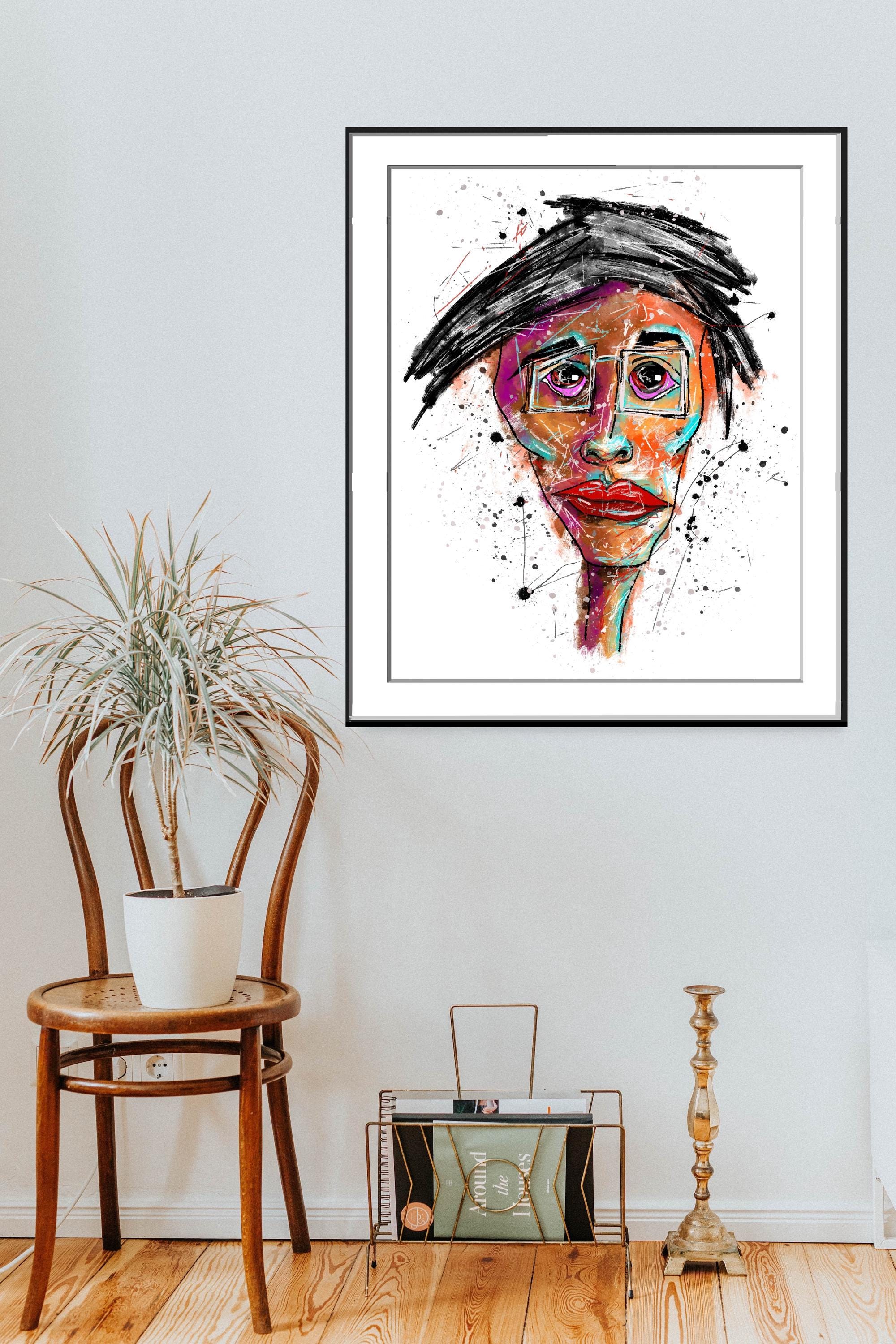 Stylized Cartoon Portrait | Cartoon Art | Face Art | Downloadable Face ...