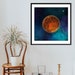 Printable Digital Painting of a Gas Giant Planet, Wall Art, Science ...