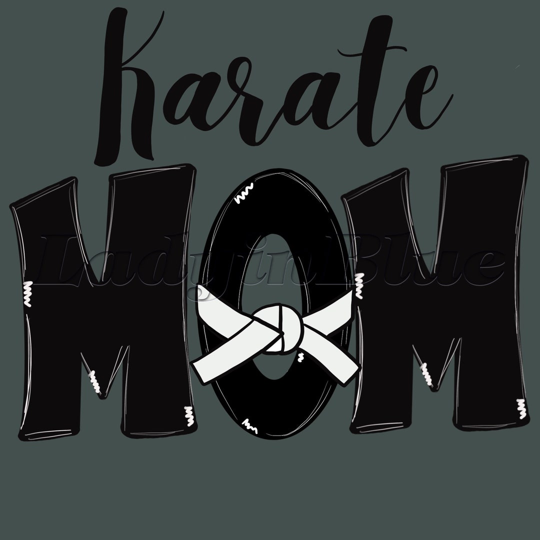 Digital Download PNG Image Print DIY Transfer Crafts Graphics Karate ...