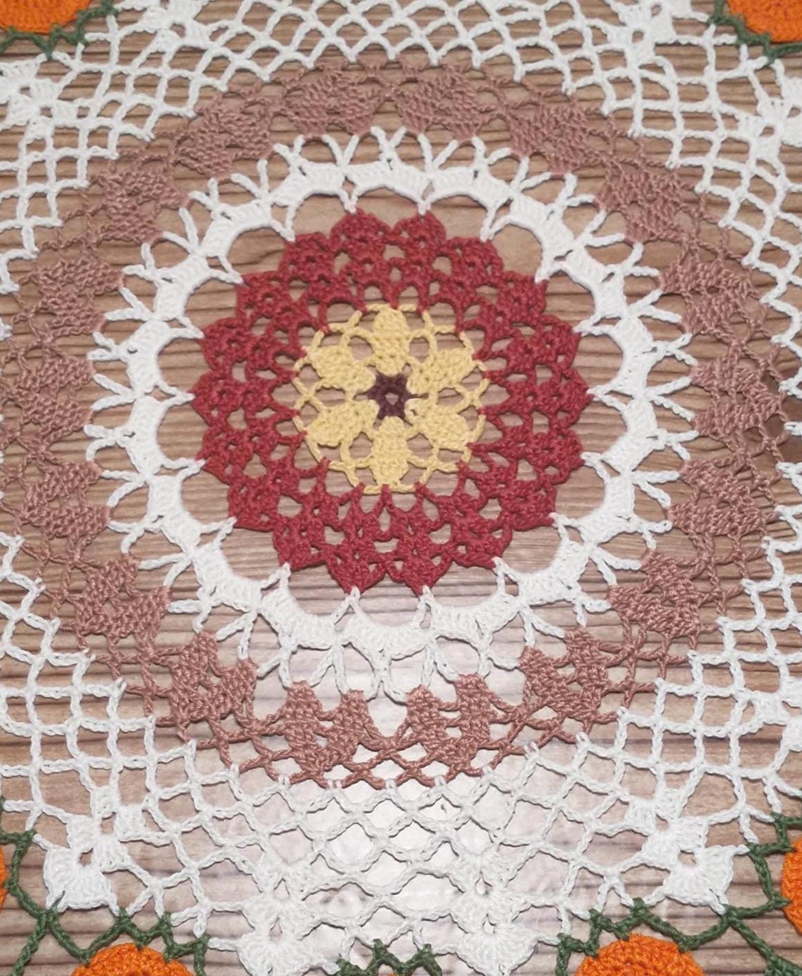 Crochet Thanksgiving Doily - Etsy