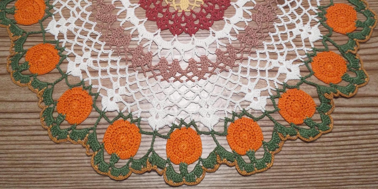 Crochet Thanksgiving Doily - Etsy