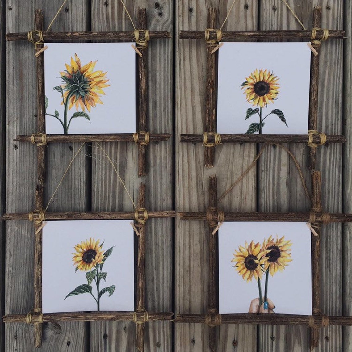 Wood Collage Kit Frame Set4x6 Frame5x7 Framecollage - Etsy