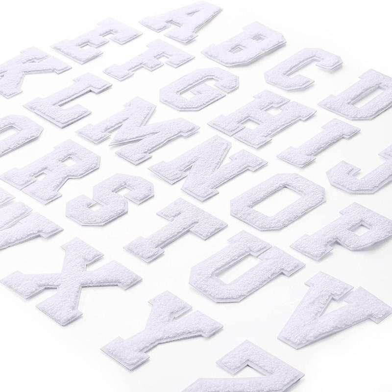 White Letter Patch - Etsy