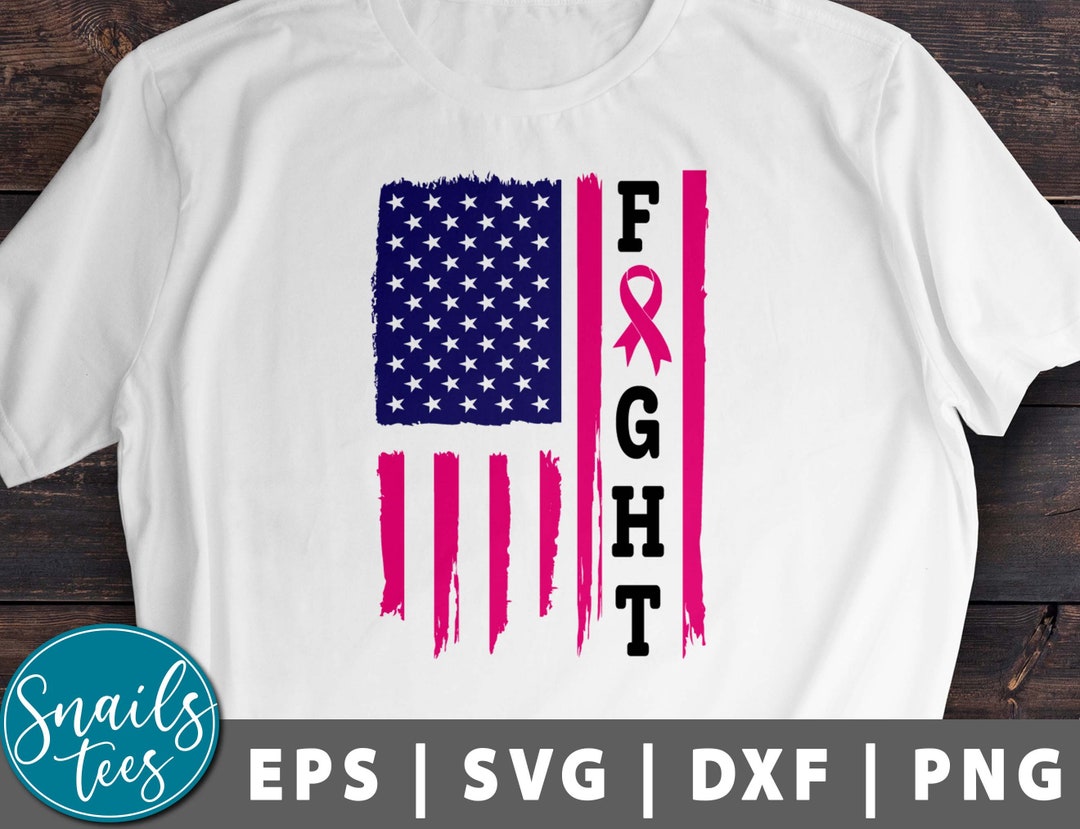 Fight Svg Png Dxf Breast Cancer Awareness Svg Pink Ribbon Svg Fight ...