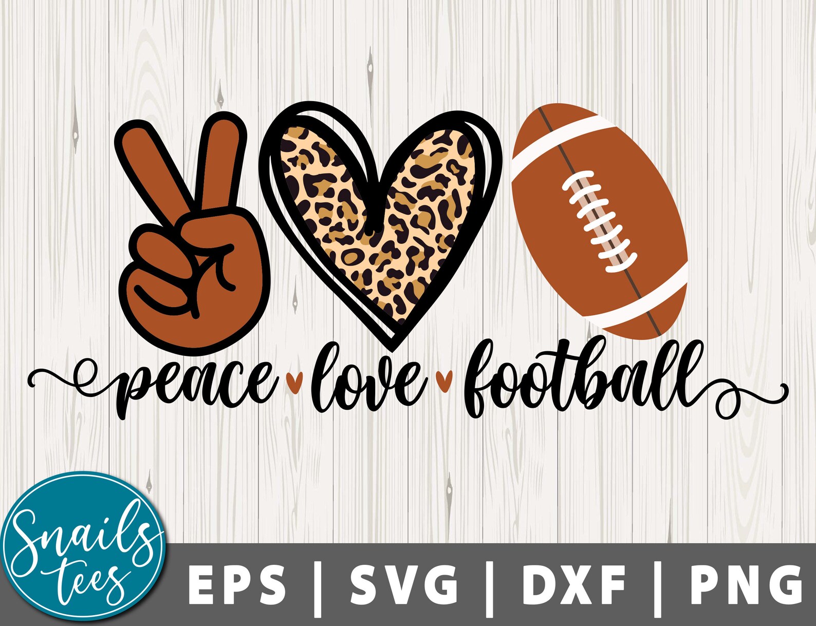 Peace Love Football Svg Png Eps Dxf Peace Love Football Png - Etsy