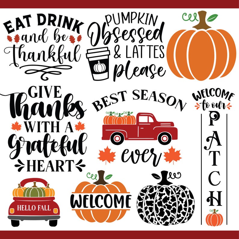 30+ Fall Bundle Png, Svg Bundle, Autumn Bundle Png, Fall Mega Bundle ...