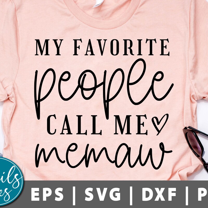 Memaw Svg - Etsy