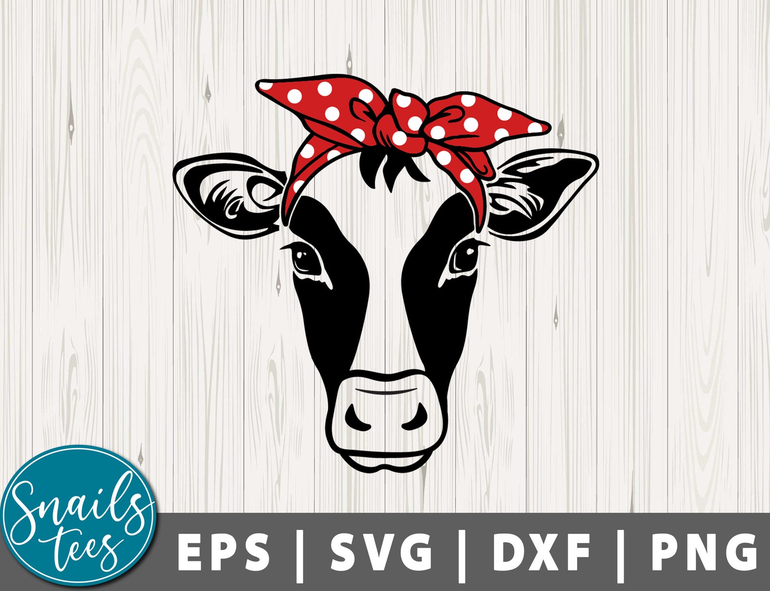 Heifer Svg Png Eps Dxf Cow With Bandana Svg Cow Head Bandana - Etsy