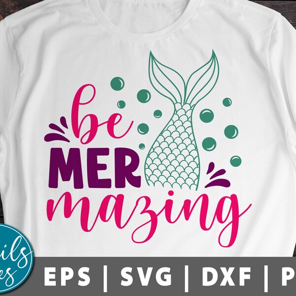 Be Mermazing Svg - Etsy