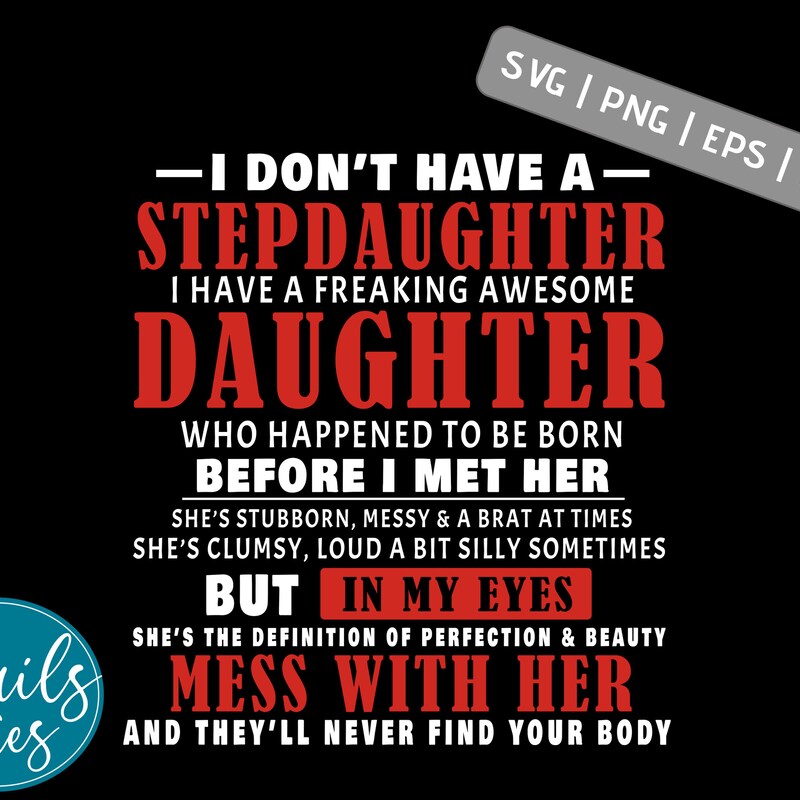 Stepdaughter Etsy