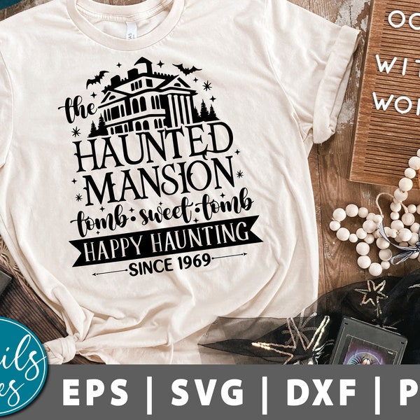 Haunted Mansion Svg - Etsy