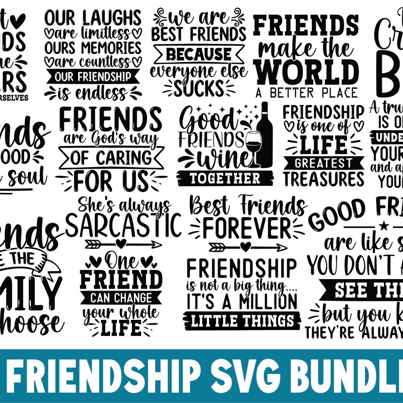 Friends Svg - Etsy