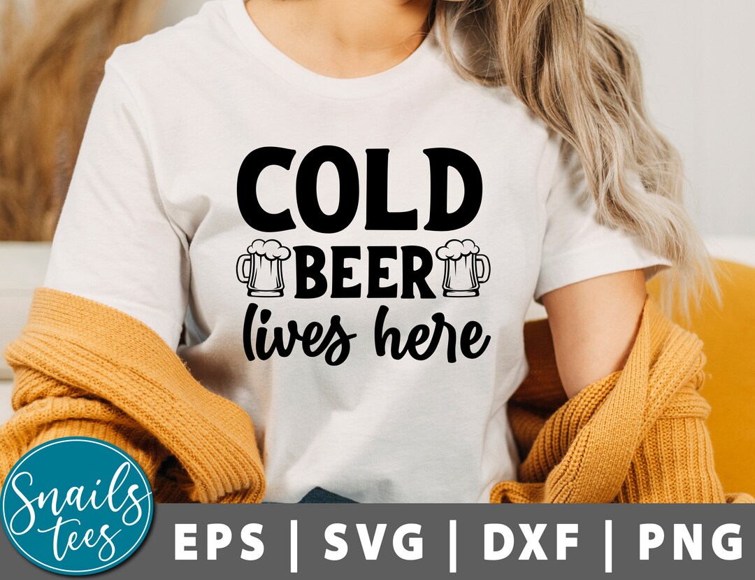 Dad Beer Lives Here Svg, Png Beer Svg, Dad Svg, Beer Saying Svg, Beer ...