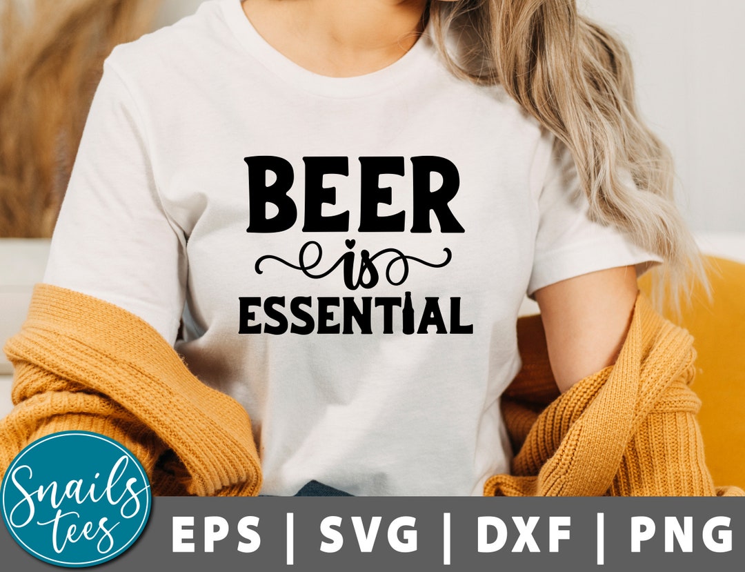 Beer is Essential Svg, Png Beer Svg, Dad Svg, Father's Day, Beer Saying ...