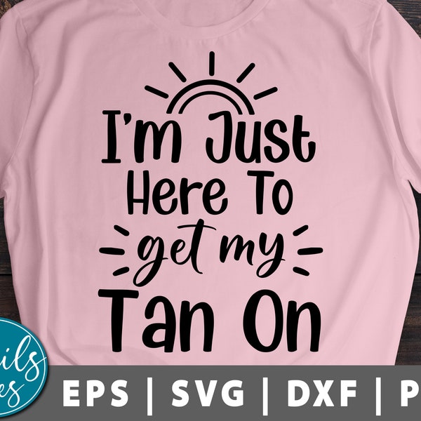 Tanning Svg - Etsy