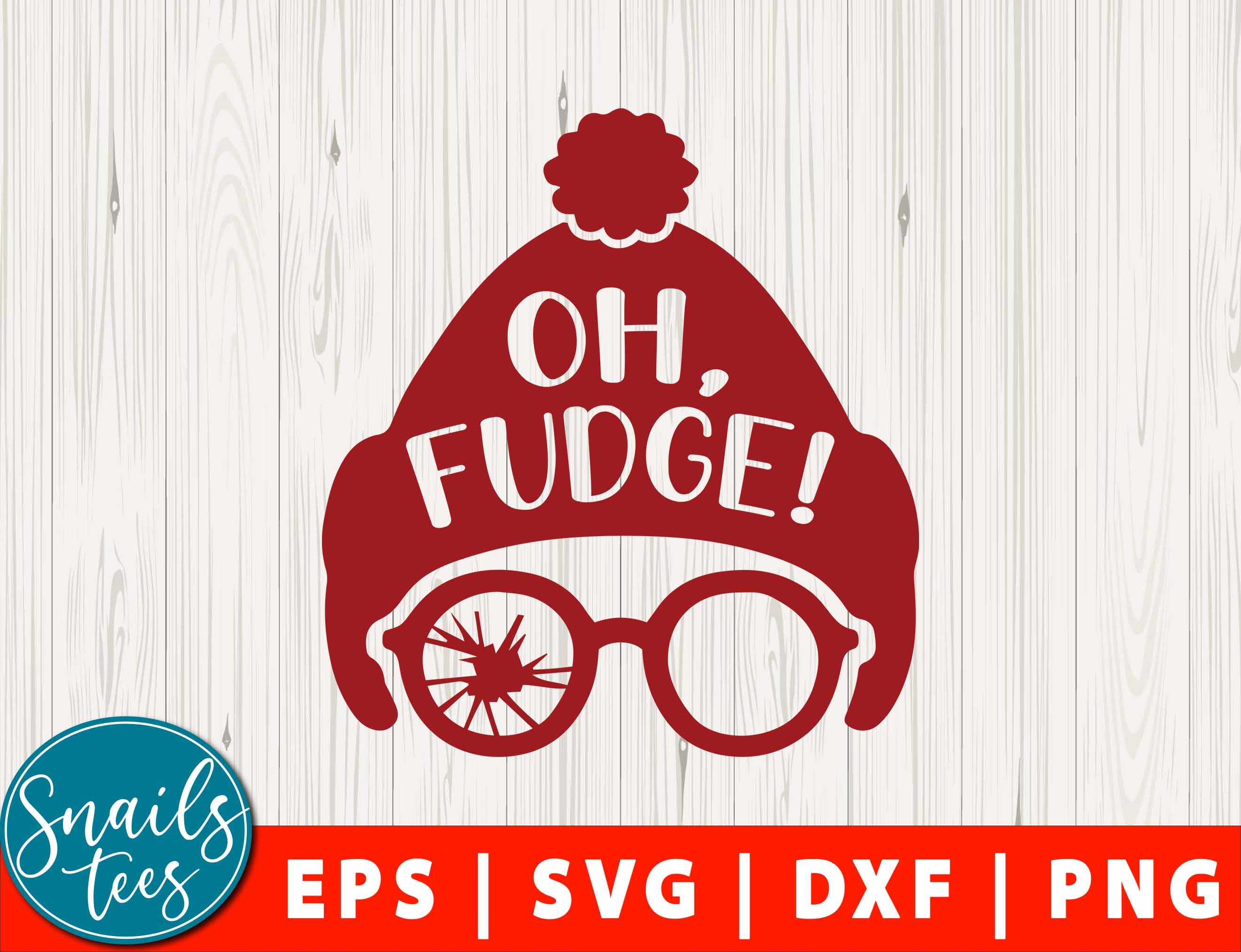 Oh Fudge Svg Eps Dxf Png Merry Christmas Svg Fudge Svg - Etsy