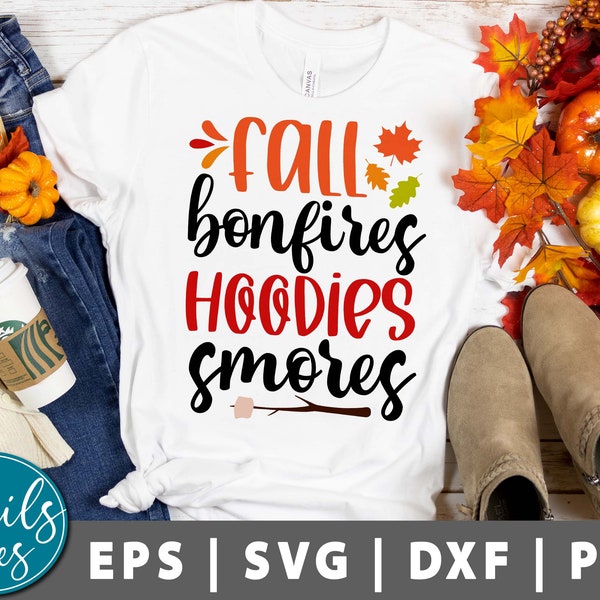 Fall Bonfire Smores Svg - Etsy
