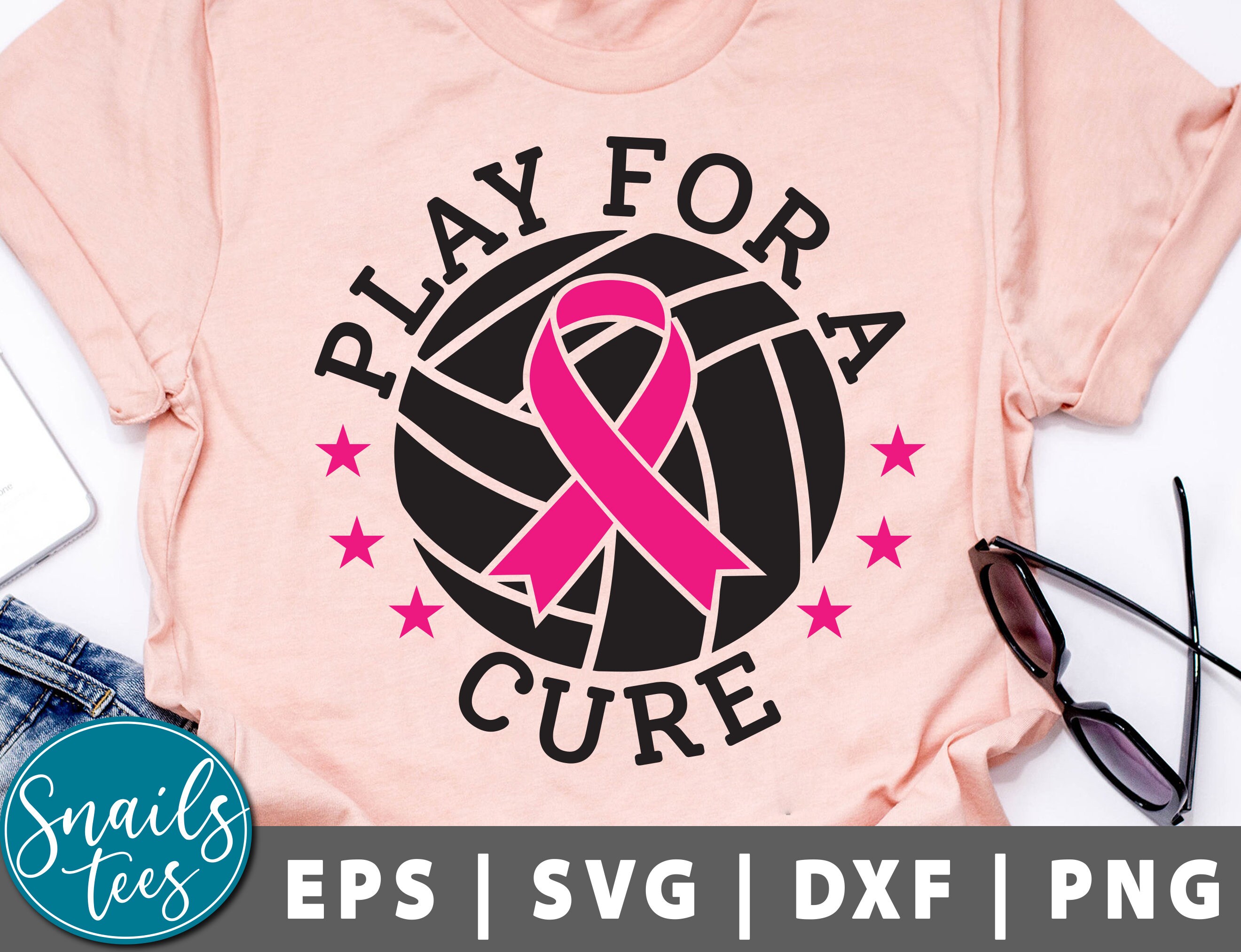 Play for the Cure Svg Png Breast Cancer Awareness Svg Shirt Svg Breast ...