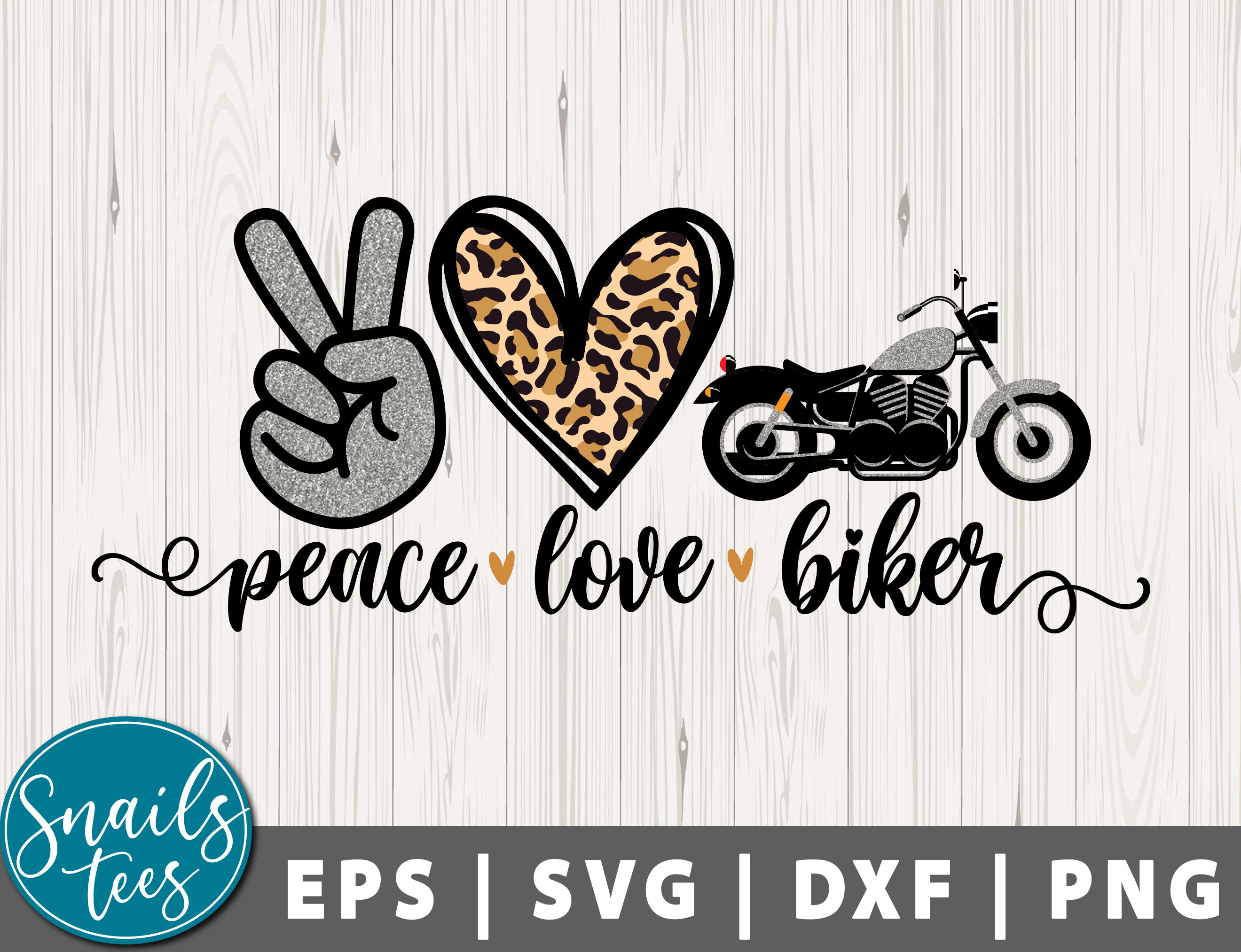 Peace Love Biker Svg Png Dxf for Sublimation Peace Love Biker ...