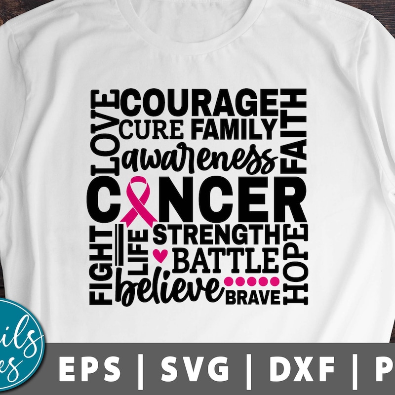 Cancer Svg - Etsy