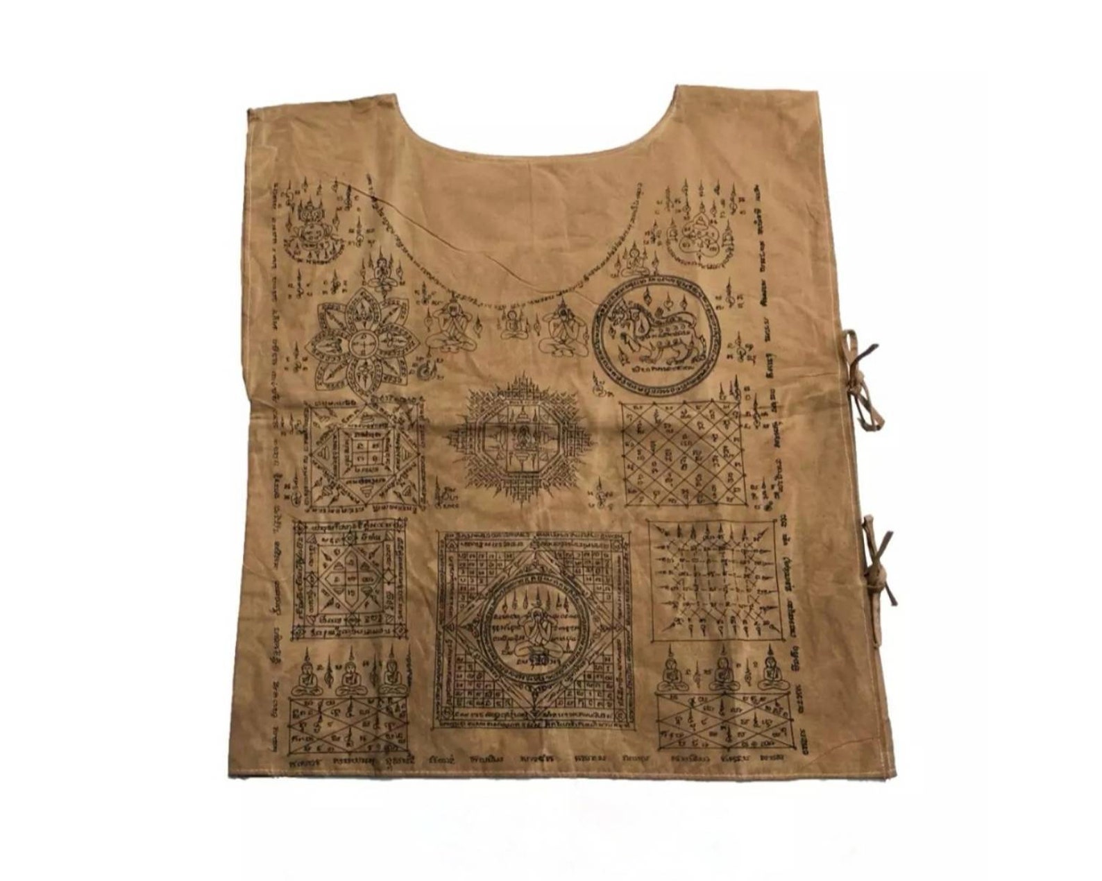 Vintage Yantra Cloth Luang Phoo JAD Thai Buddha Cloth Scared - Etsy