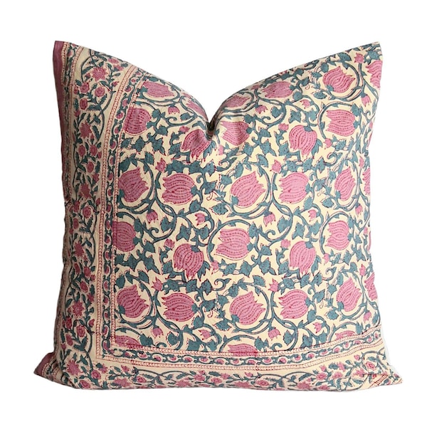 Block Print Pillows - Etsy