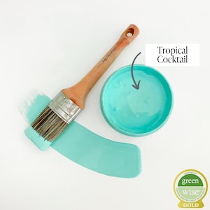 Tropical Cocktail - Turquoise Chalk Style Paint for Furniture, Home ...