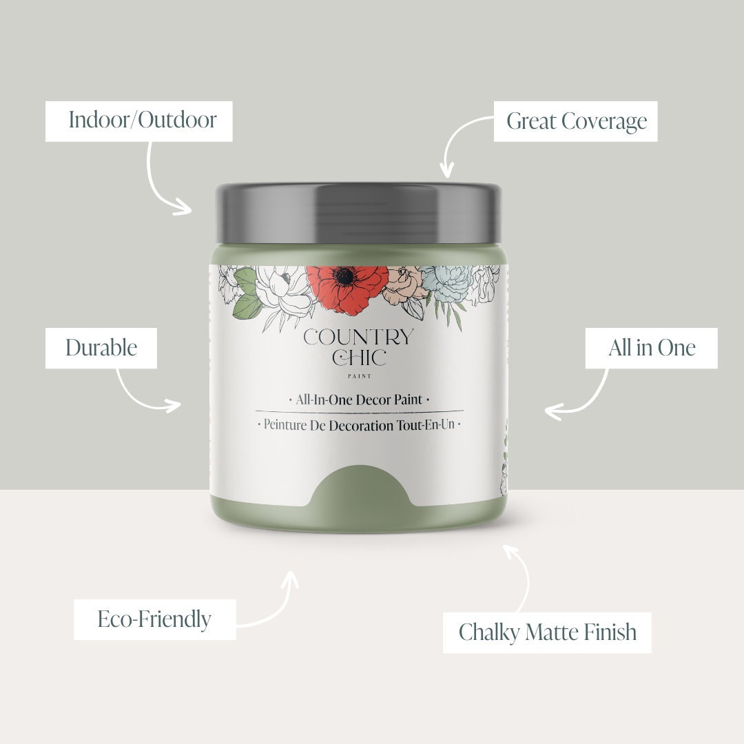 Sage Advice - Green Chalk Style Paint for Furniture, Home Decor, DIY ...