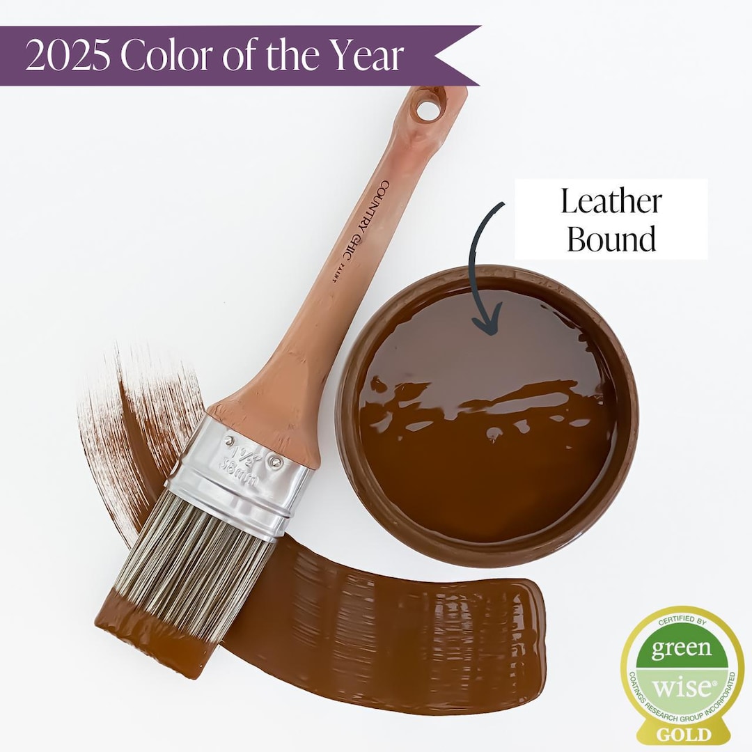 Leather Bound - Deep Brown Chalk Style Paint for Furniture, Home Decor ...