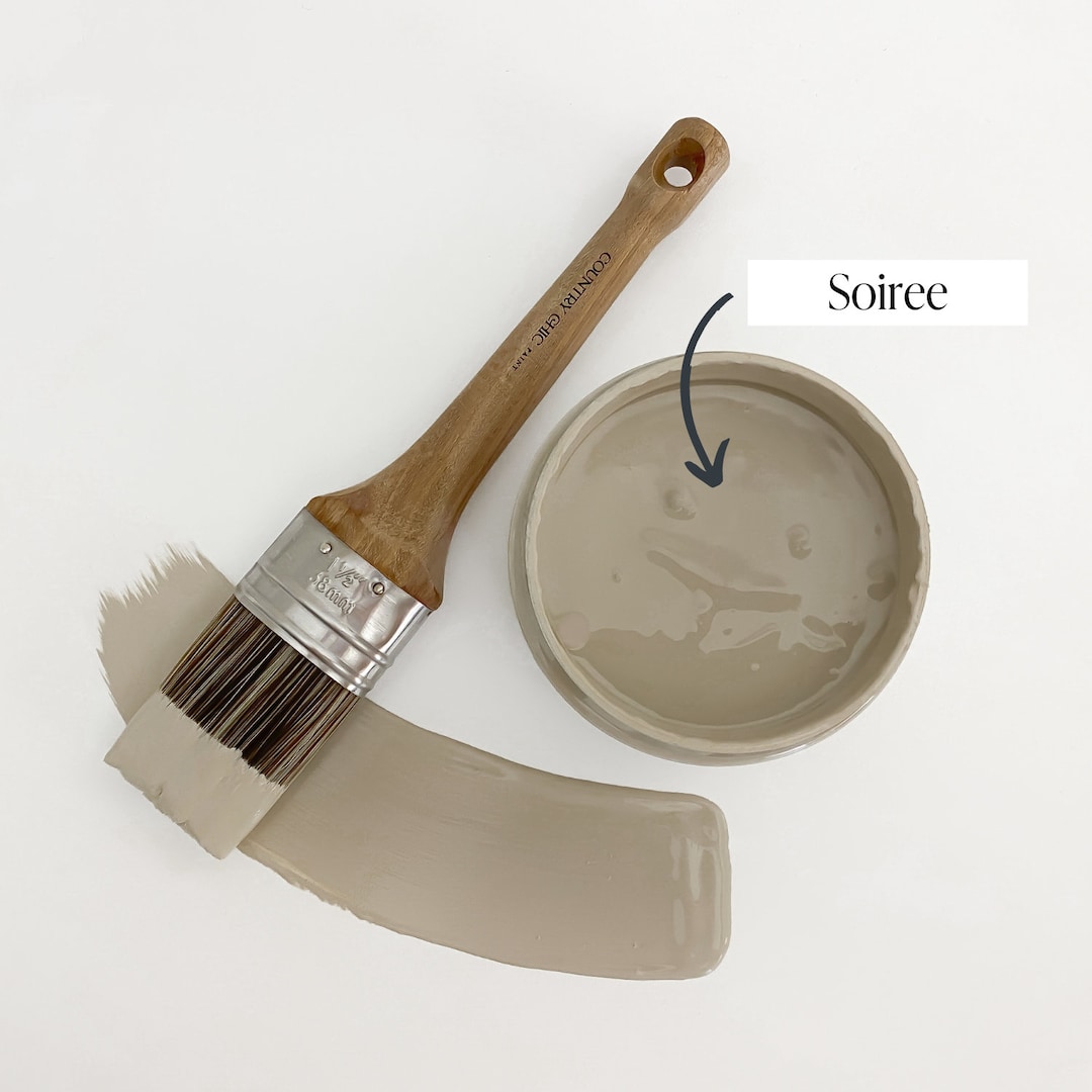 Soiree Beige Chalk Style Paint for Furniture, Home Decor, DIY, Cabinets ...