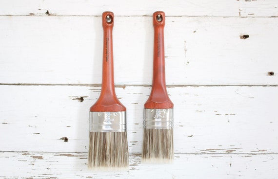 Oval Paint Brush Country Chic Paint | Etsy