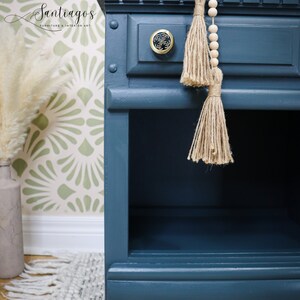 Jitterbug Teal Chalk Style Paint for Furniture Home Decor - Etsy