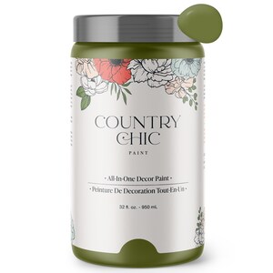 Secret Garden - Green Chalk Style Paint for Furniture, Home Decor, DIY ...