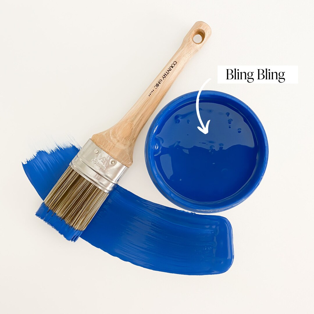 Bling Bling Cobalt Blue Chalk Style Paint for Furniture - Etsy