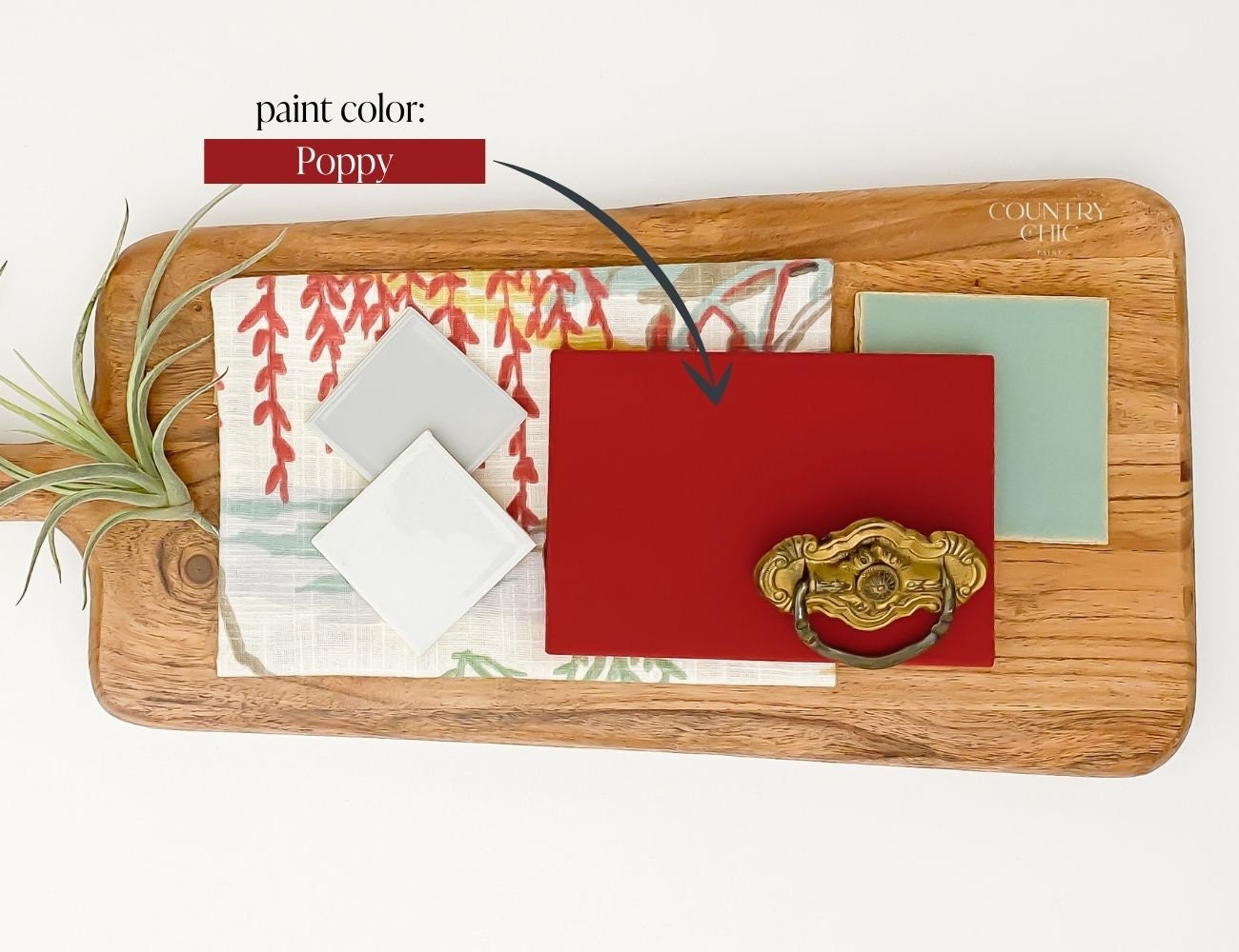 Poppy - Red Chalk Style Paint for Furniture, Home Decor, DIY, Cabinets ...