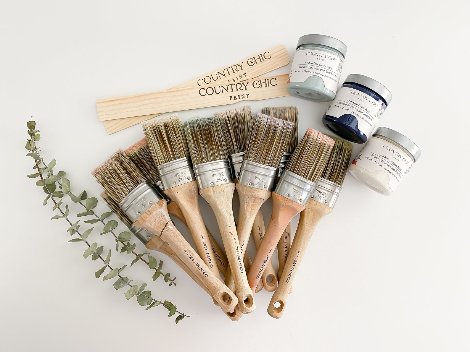 Oval Paint Brush - Country Chic Paint - Etsy