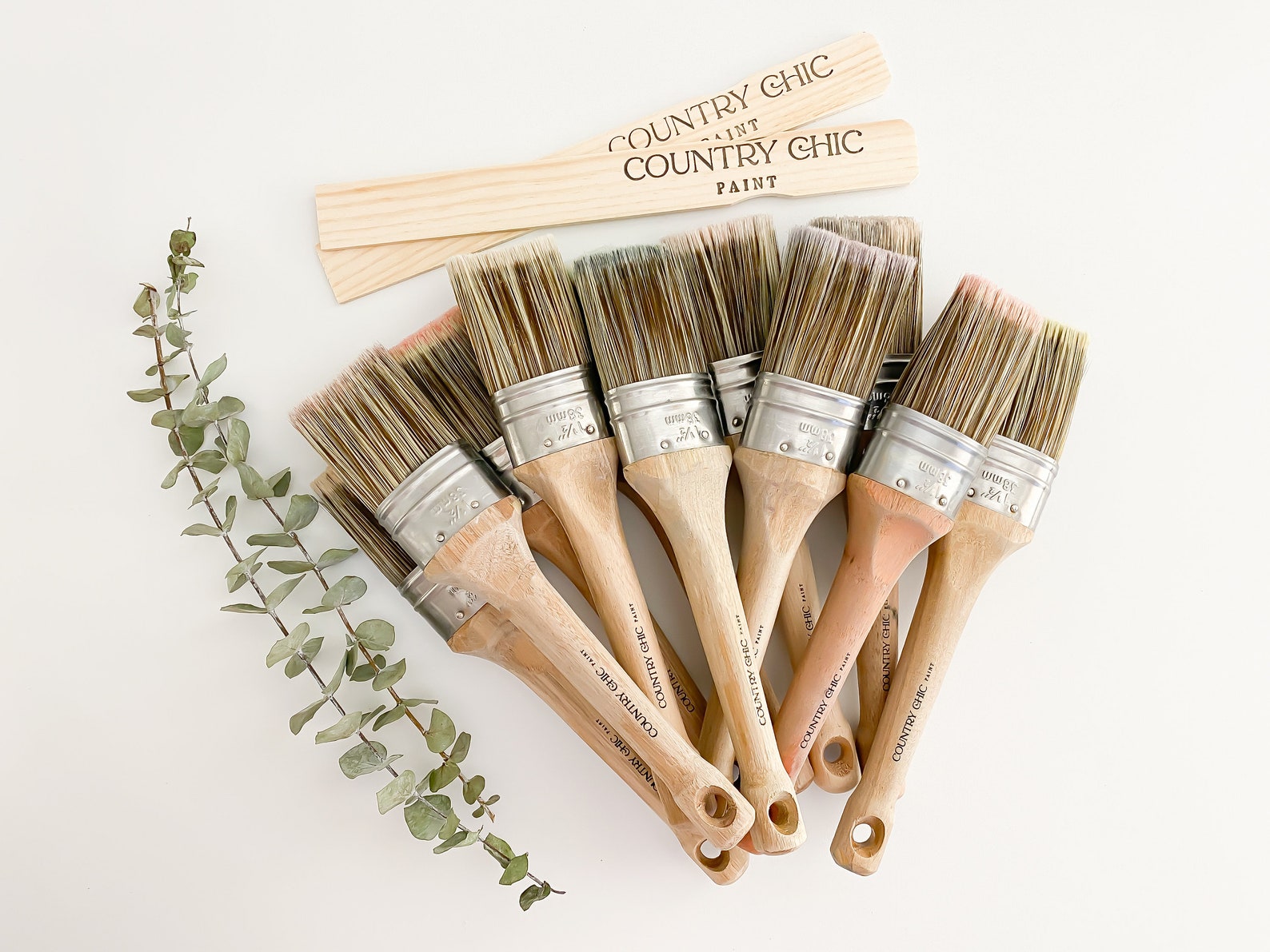 Oval Paint Brush - Country Chic Paint - Etsy
